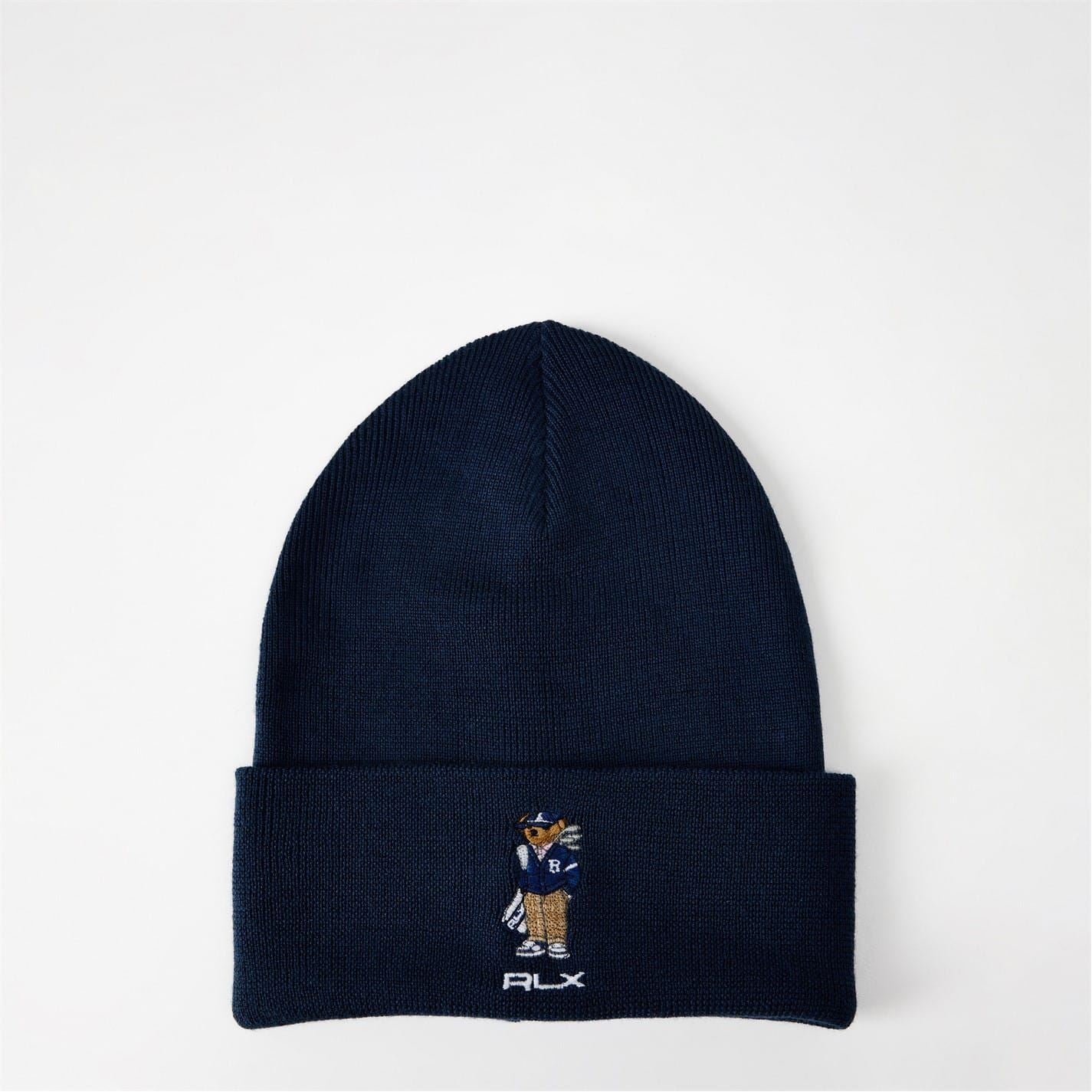 Polo Ralph Lauren Bear Logo Adjustable Cuff Beanie – Get the Label