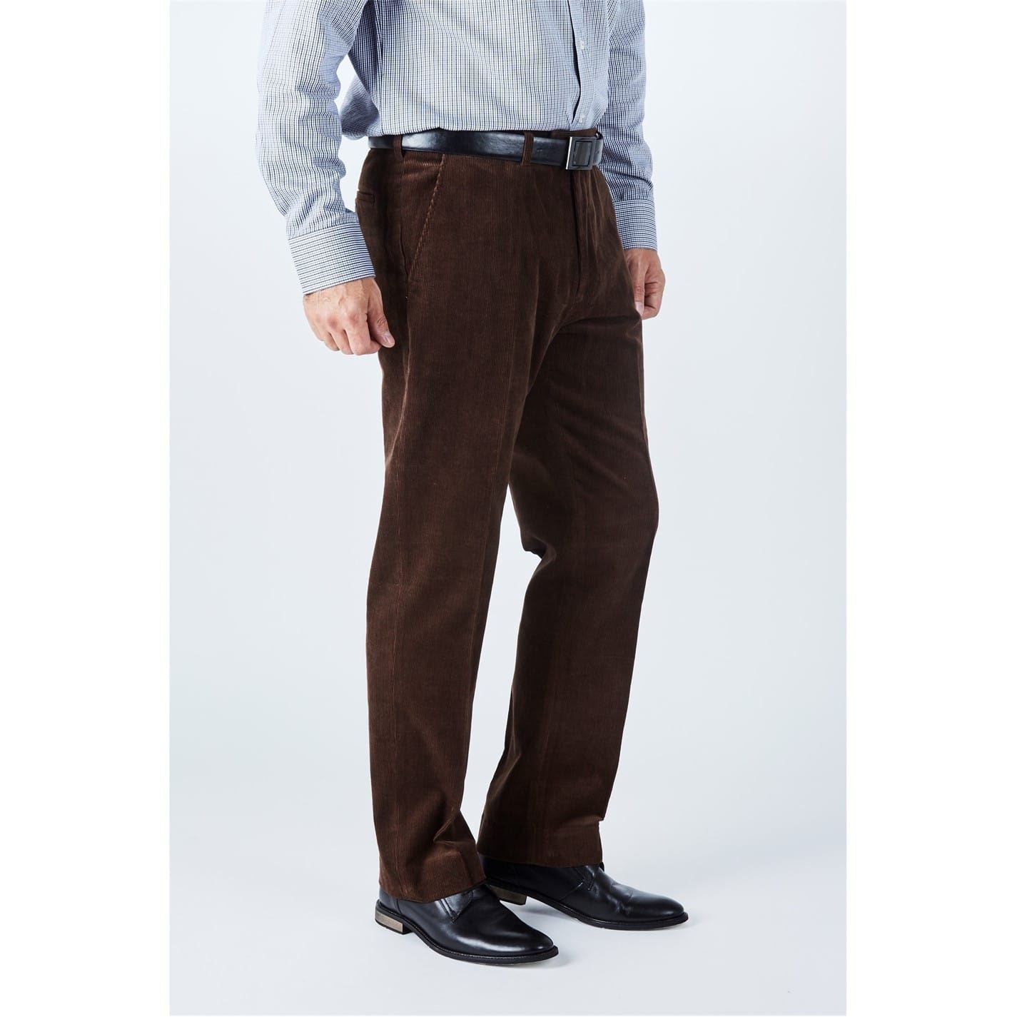 Harvey and Jones Corduroy Regular Fit Trousers – Get the Label