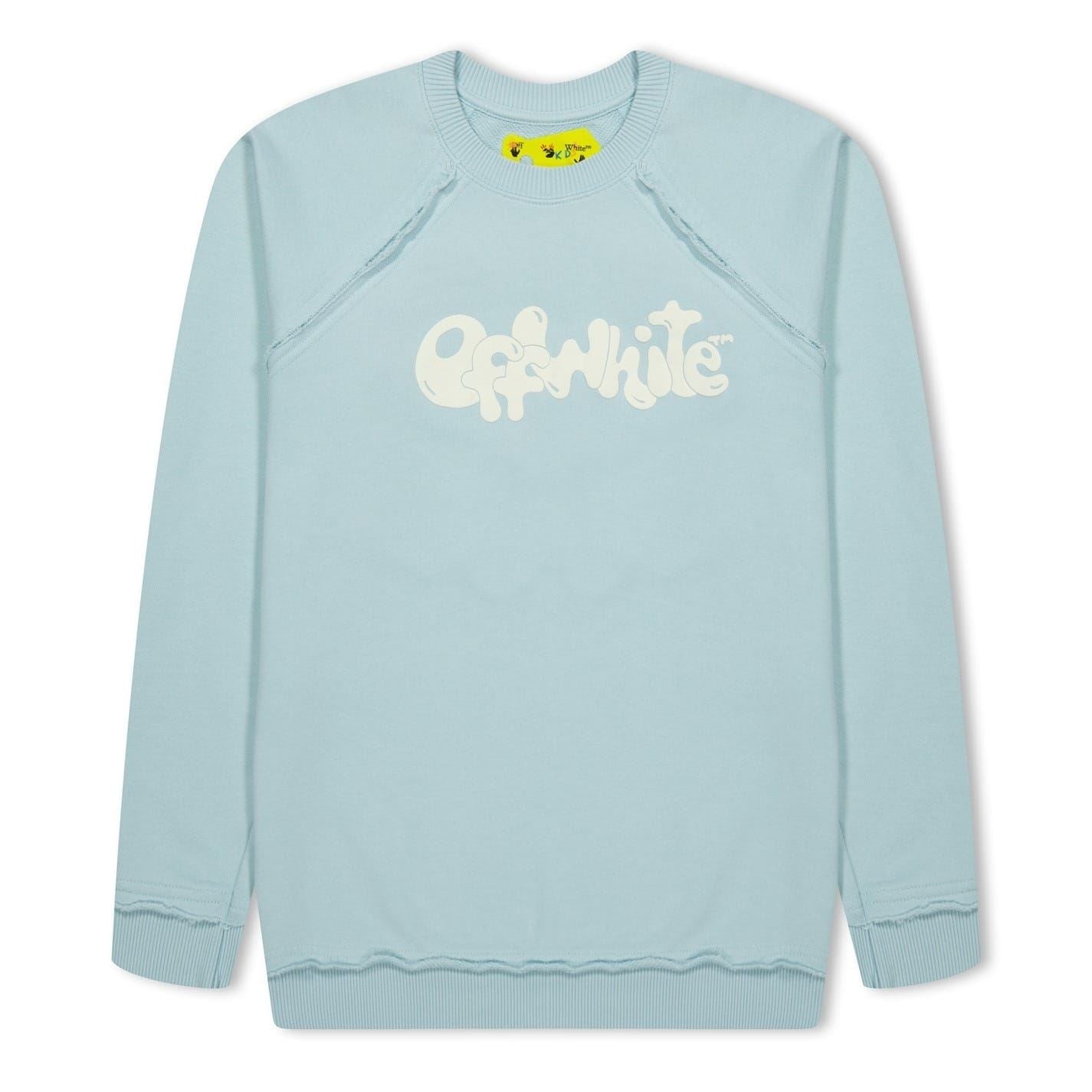 Off White Fluid Sweatshirt Juniors – Get the Label
